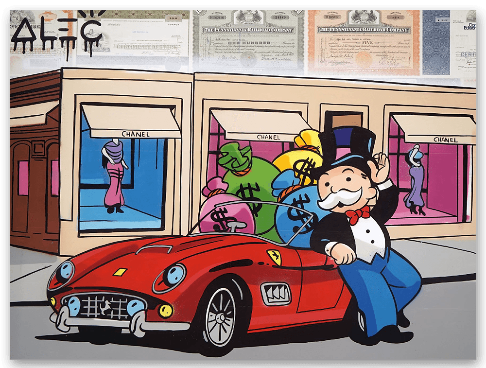 Alec Monopoly Art for Sale - Buy Alec Monopoly Art - Eden House of Art